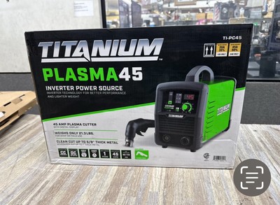 Titanium TI-PC45 Plasma 45 45 Amp Inverter Power Source Cutter New | eBay