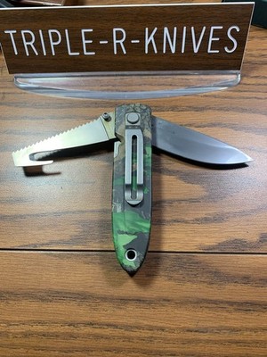 Buck 180 Crosslock Knife Camo | eBay