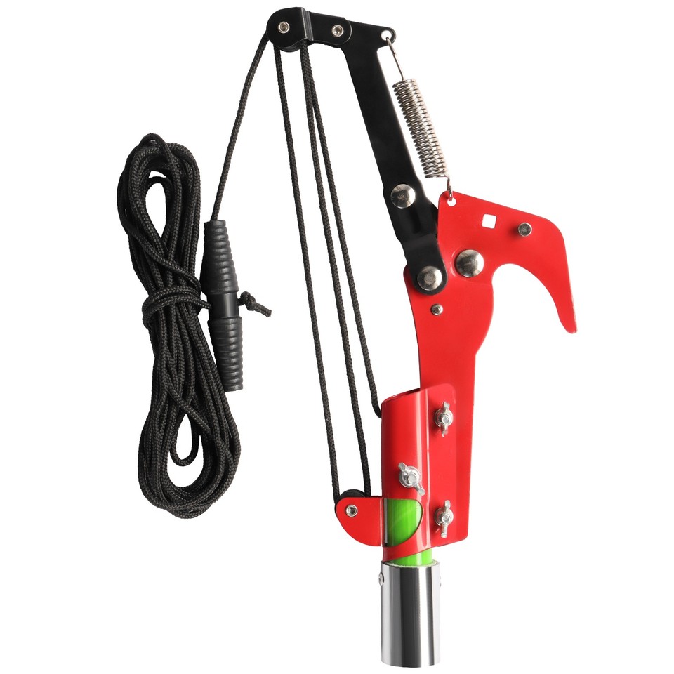 26FT Manual Pole Saw Tree Trimmers Long Handle Pruner Set with portable ...
