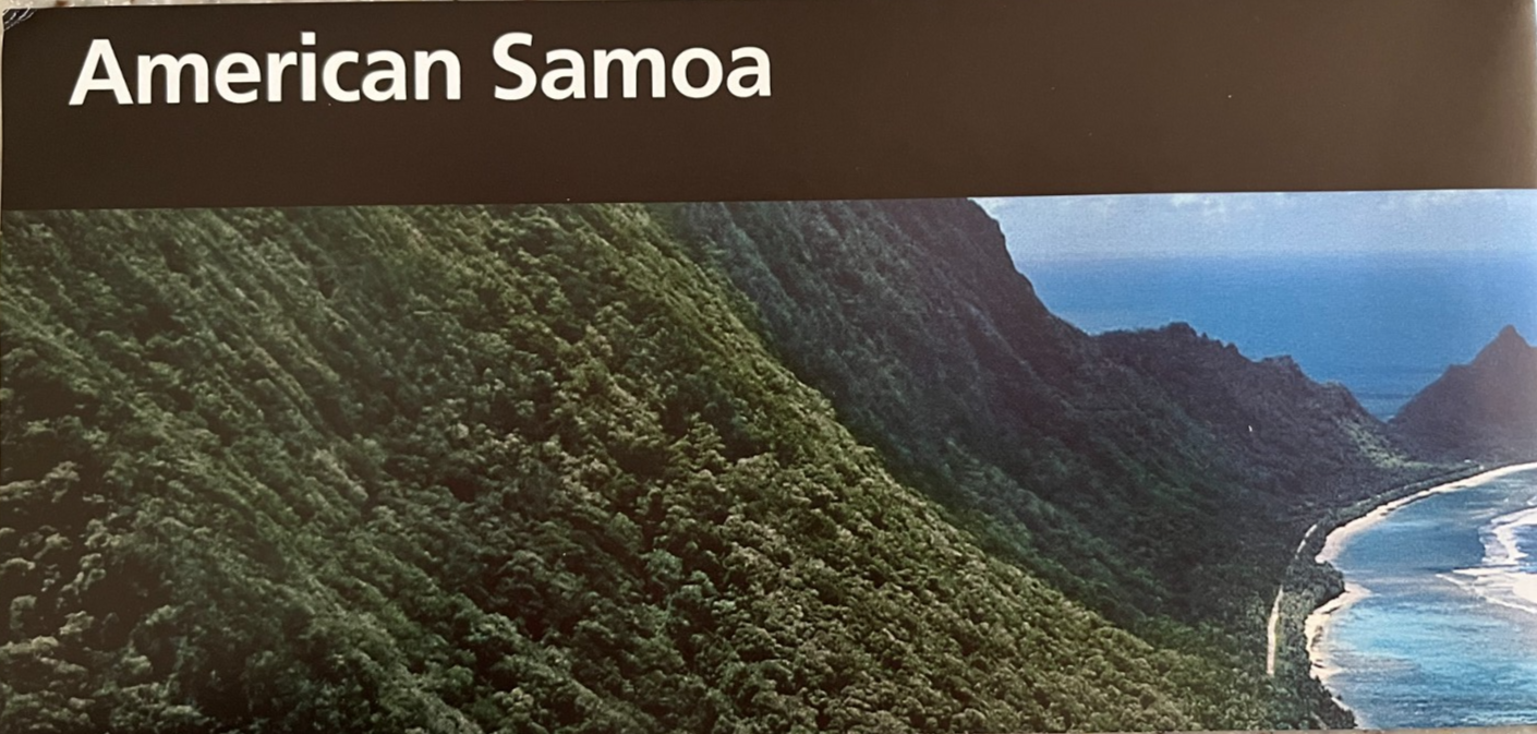 NATIONAL PARK of AMERICAN SAMOA NATIONAL PARK SERVICE UNIGRID BROCHURE ...