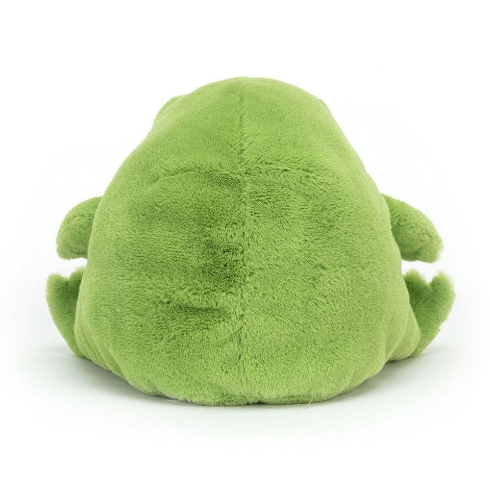 Jelly Cat London LARGE Ricky Rain Frog NWT Hard To Find Green Grumpy ...