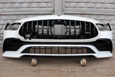 2019 Mercedes-Benz GT 4 Door Front Bumper 5.3 AMG OEM X290 53AMG White ...