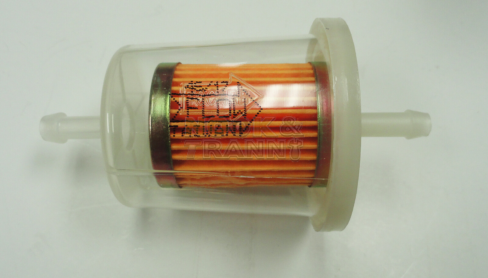 Universal Carbureted Plastic Inline Fuel Filter 1/4" Inlet/Outlet GF68 ...
