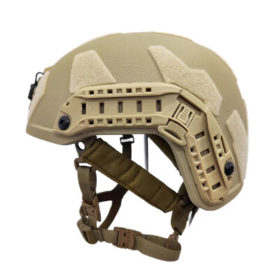 Aramid Fiber Tactical Level 3A Bullet-Proof Ballistic IIIA Helmet DE M ...