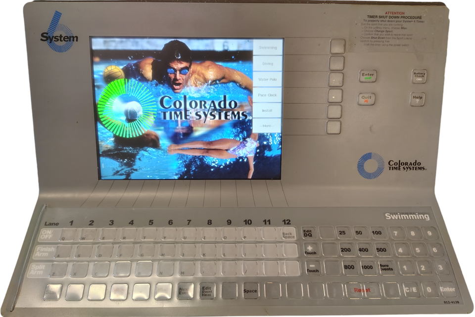 Colorado Timing Systems System 6 Portable Timer with Case | eBay