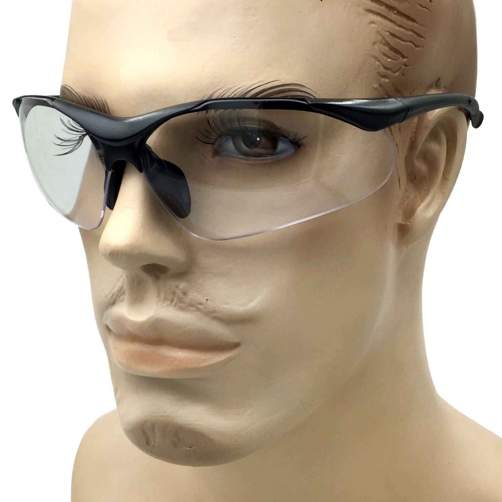 2 PACK LOT Full Magnifying Lens Sunglasses Safety Reader Reading ...