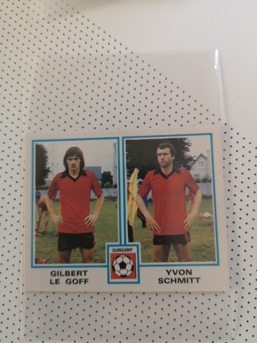 Le Goff Scmitt Guingamp Sticker Football Panini 1980 #388 | eBay