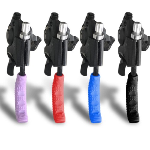 1Pair Bicycle Brake Lever Cover Anti-Slip Silicone Brake Levers Sleeve ...