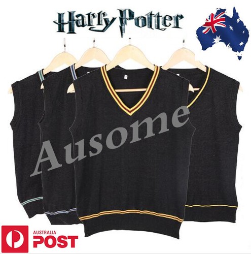 Christmas Harry Potter Gryffindor Ravenclaw Hufflepuff Tie Vest Costume ...