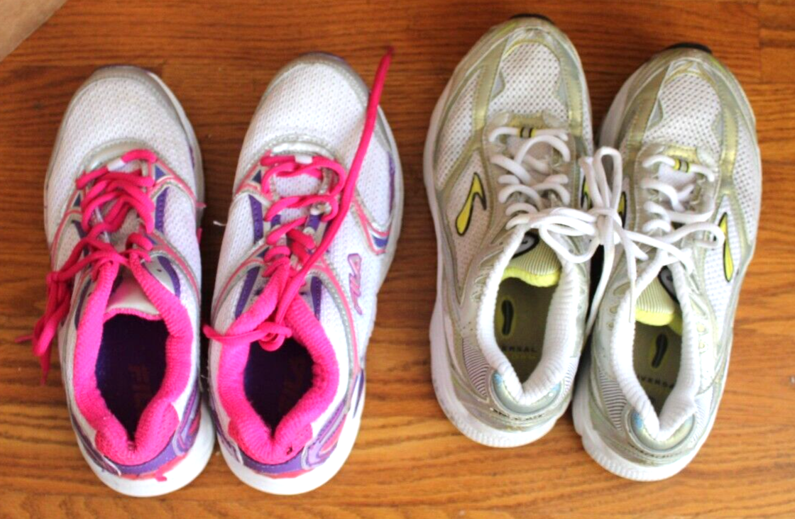 LOT OF 2: Brooks Running Shoes Size 8.5 & Fila 8.5 Sneakers | eBay
