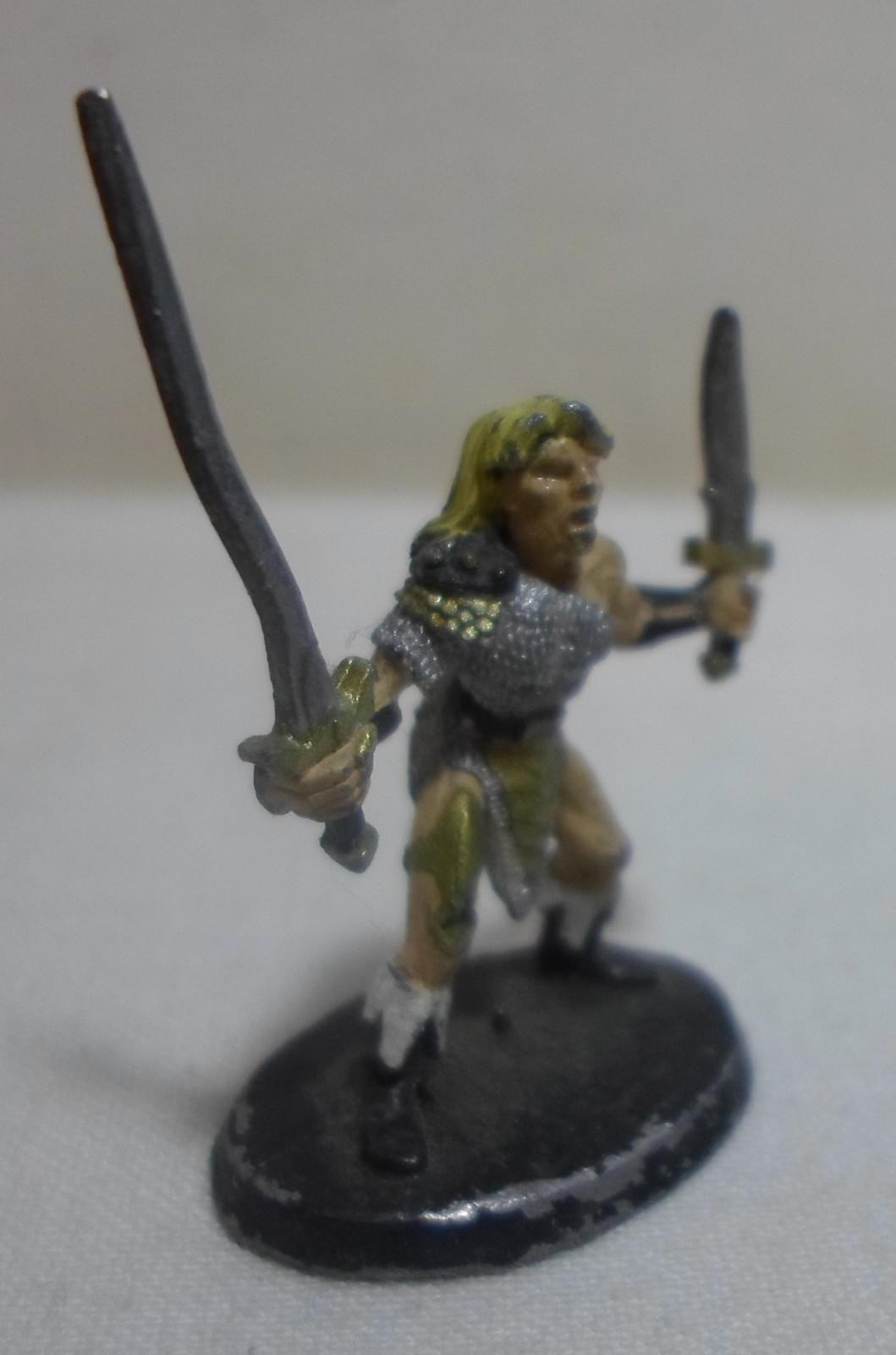 RAL PARTHA VTG FANTASY DND 1990 FEMALE FIGHTER MINIATURE DUNGEONS ...