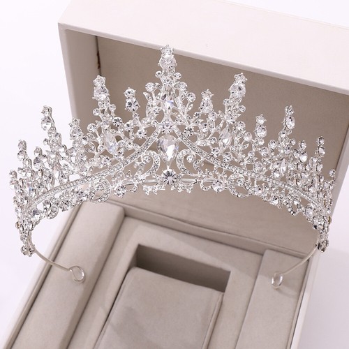 7.2cm Tall 6 Colors Crystal Wedding Queen Princess Prom Tiara Crown For ...
