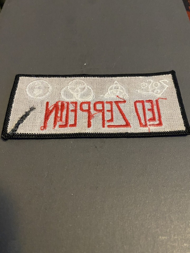 LED ZEPPELIN Iron On Patch | eBay