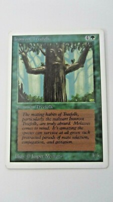 Magic The Gathering - Ironroot Treefolk Card - Unlimited | eBay Australia