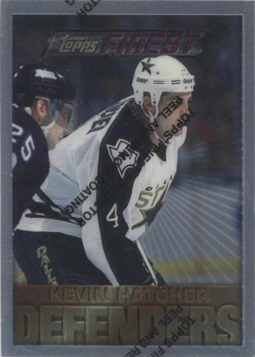 1995-96 Topps Finest - Kevin Hatcher #148 for sale online | eBay