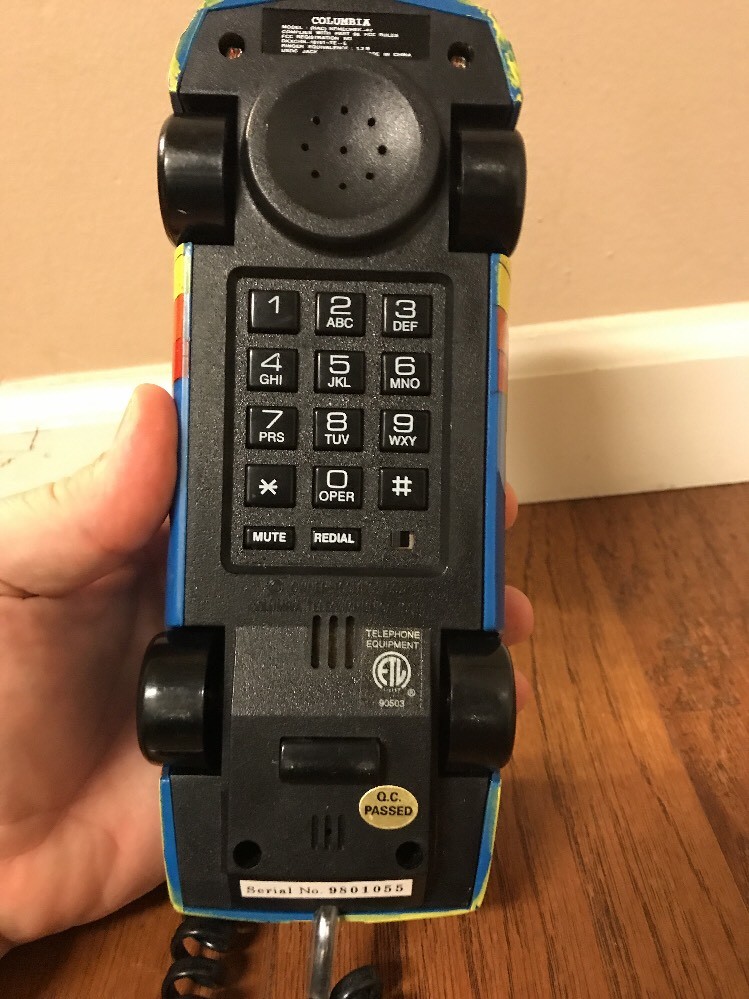 Vintage Joe Nemechek #42 Bellsouth Nascar Race Car Telephone Phone ...