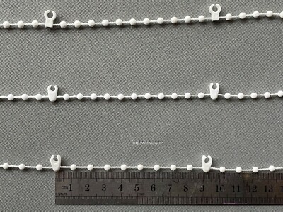 89 mm Vertical blind bottom link chain - choice of 2 types - 8 beads or ...
