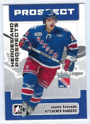 2006-07 ITG Heroes & Prospects Update #192 Justin Azevedo | eBay