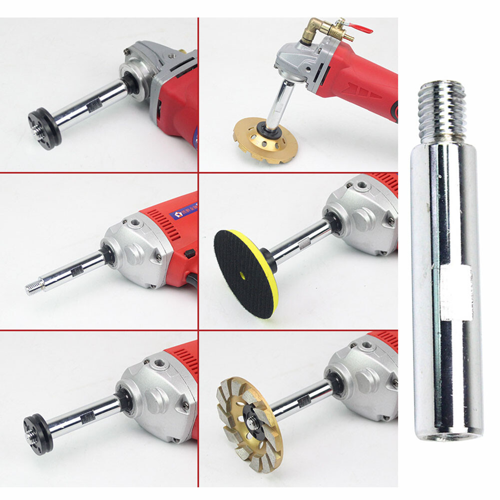 M10/M14 Angle Grinder Bit Extension Steel Polisher Connecting Rod ...