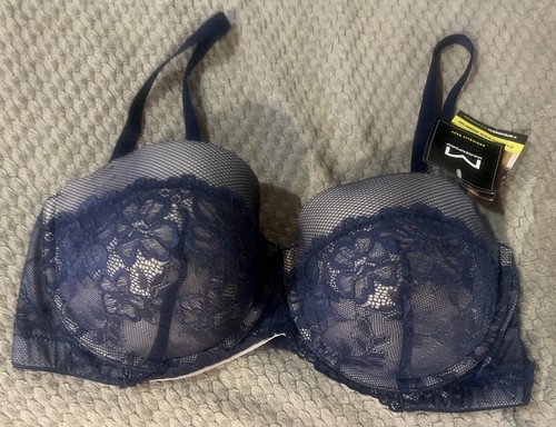 MAIDENFORM Women's Lace Bra Size 38D Underwire Push-Up Strapless | eBay