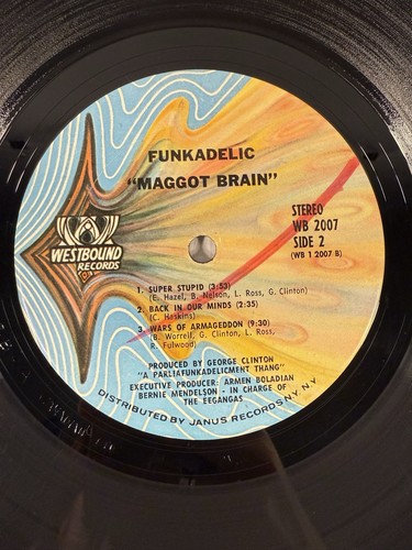 FUNKADELIC MAGGOT BRAIN (1971) 1st Pressing U.S. Original Release WB ...