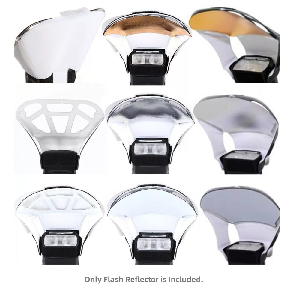 Camera Flash Diffuser Light Bounce With 3 Color Reflector Board For Pheonix | eBay