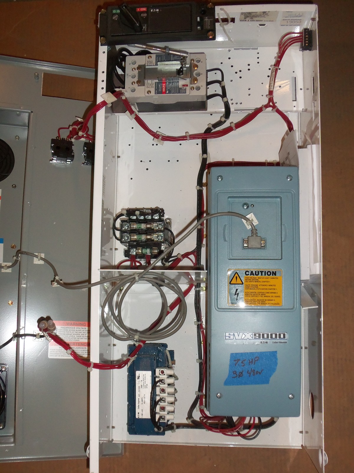 NEW CUTLER HAMMER EATON XT 30 AMP BREAKER 7.5HP AC DRIVE 480V MCC MCCB ...