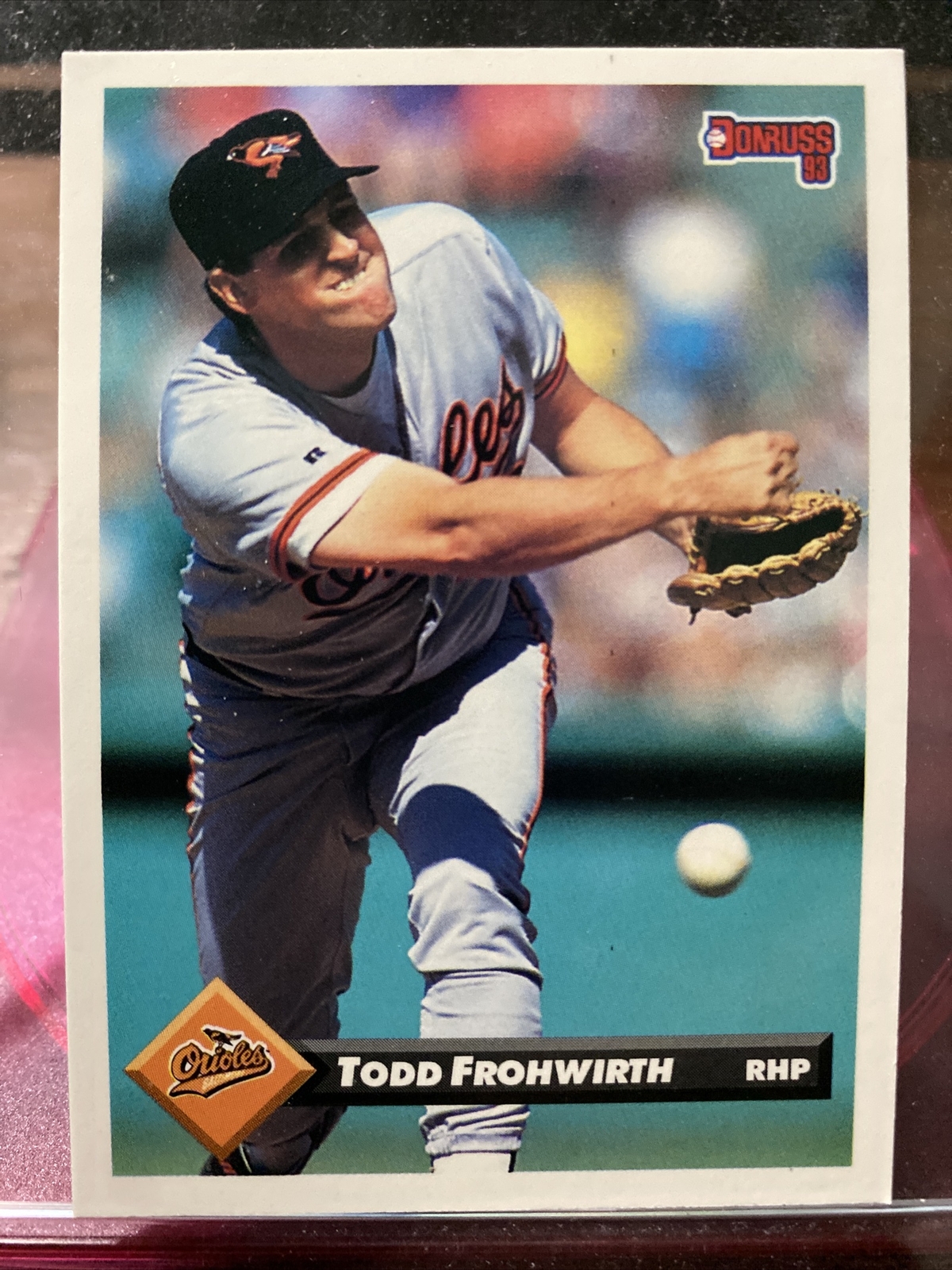 1993 Donruss Baseball Todd Frohwirth #513 Baltimore Orioles | eBay