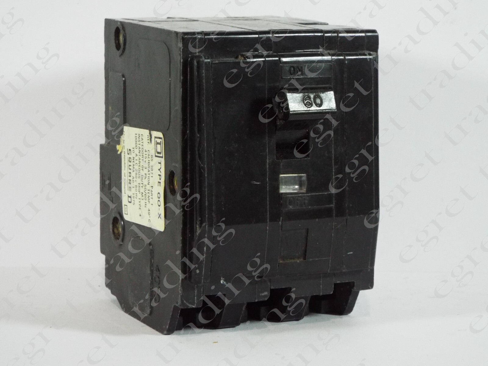 Square D QO-X QO 3 pole Type 4 M3 MCB BS3871 Circuit Breaker | eBay UK