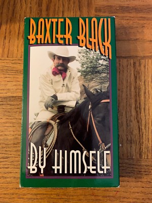 Baxter Black By Himself VHS | eBay