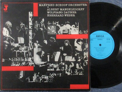 MANFRED SCHOOF ORCHESTER + ALBERT MANGELSDORFF... / LP DDR 1984 AMIGA ...