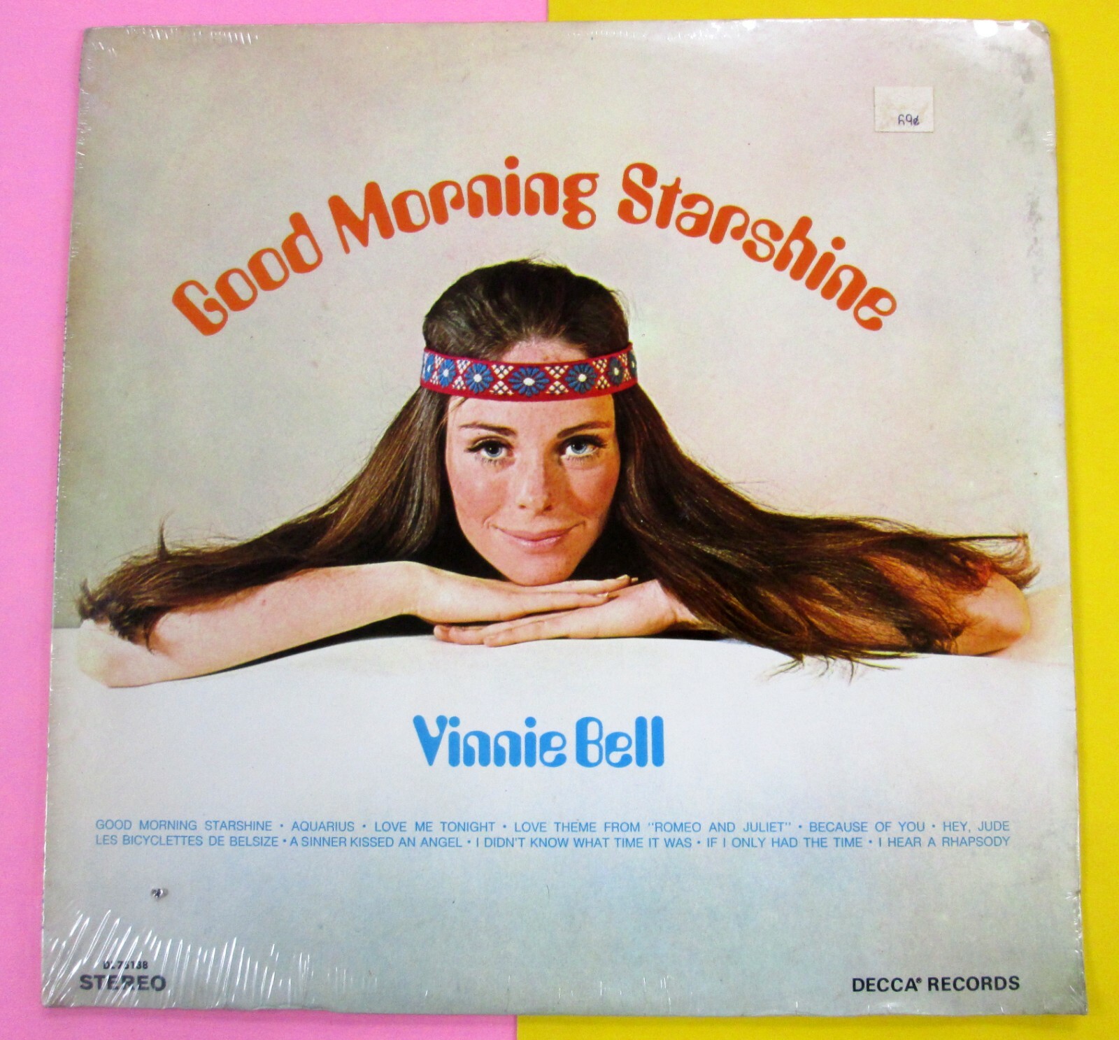 VINNIE BELL Good Morning Starshine 1969 LP STILL SEALED Space Lounge ...