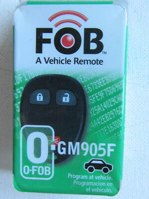 Hy-Ko New Vehicle Remote Key Fob 0-GM905F General Motors, 19GM905F | eBay