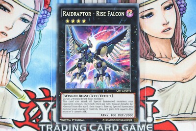 YuGiOh Raidraptor - Rise Falcon MP15-EN223 1st Ed Common | eBay