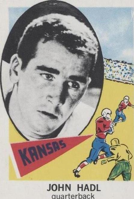 1961 Nu-Cards Football Stars John Hadl #117 for sale | eBay