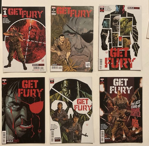 GET FURY #1-6 COMPLETE SERIES SET ~ 2024 MARVEL COMICS ~ NEAR MINT ...