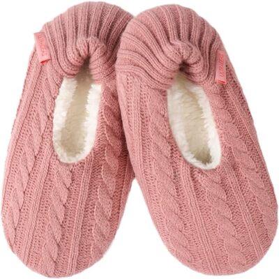 Women's Comfy Knit Slipper Socks with Anti-Skid Grippers Bedroom House ...