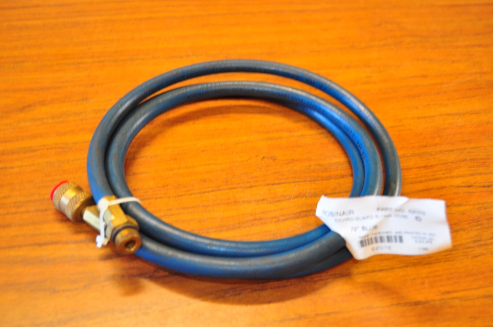 Robinair 62072 AC Enviro-Guard Hose for R-134a 72", Blue Low Side Made ...