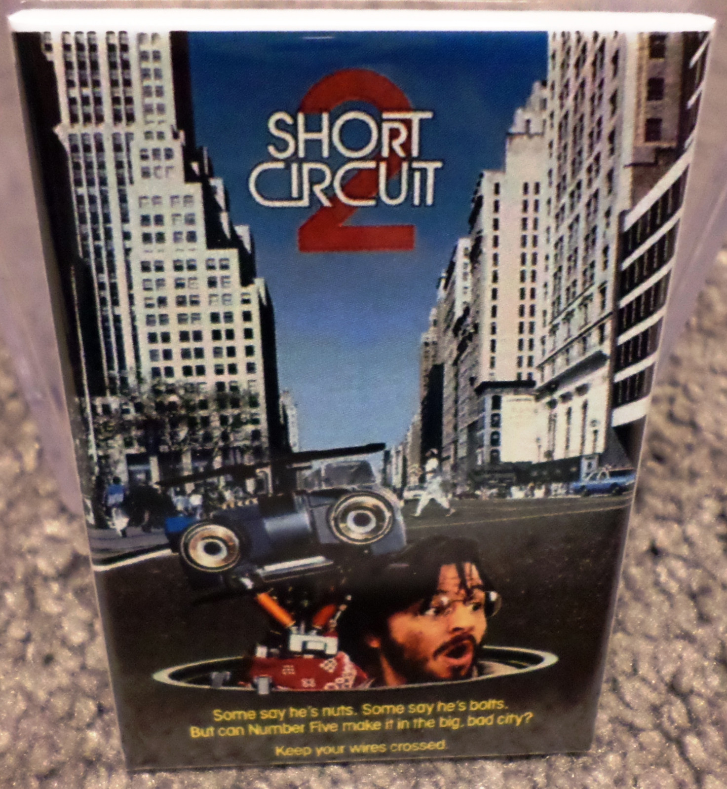 Short Circuit 2 Movie Poster 2" x 3" Refrigerator Locker MAGNET | eBay