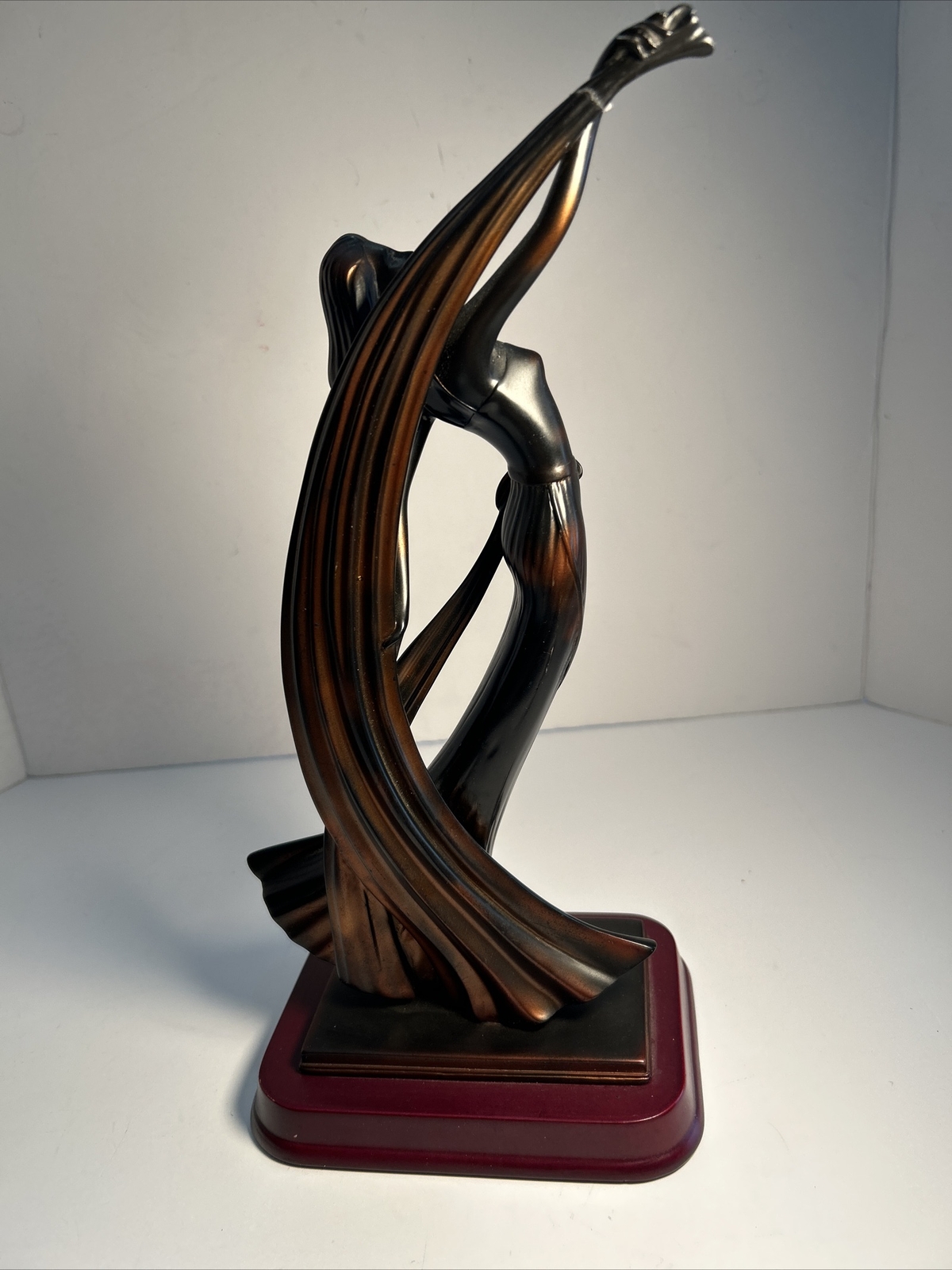 Herco Gift Professional Figurine Ribbon Dancer Art Deco Style Sculpture ...
