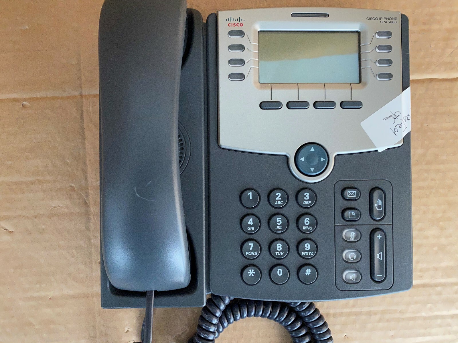 Cisco SPA508G 8-Line PoE Powered IP Phone with Stand and Handset (Cisco ...