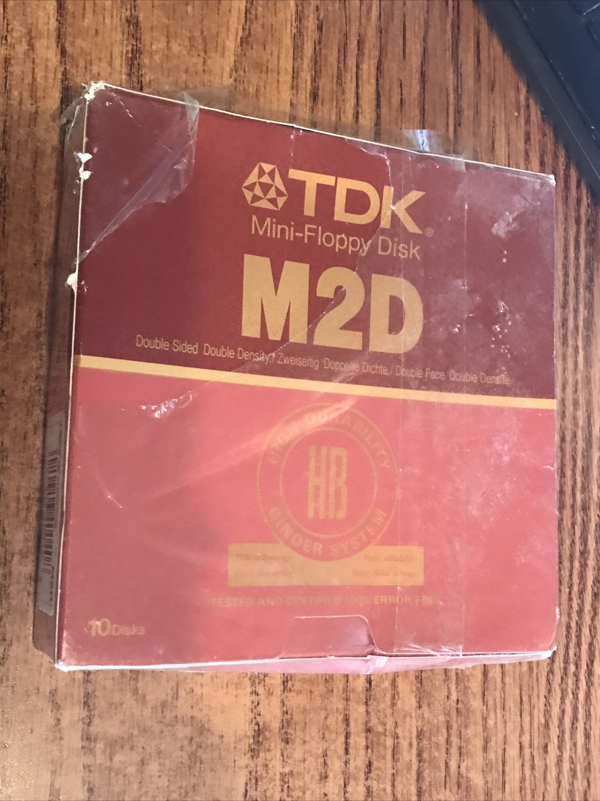 TDK - M2D Mini-Floppy Disk - Double Sided - Factory sealed | eBay