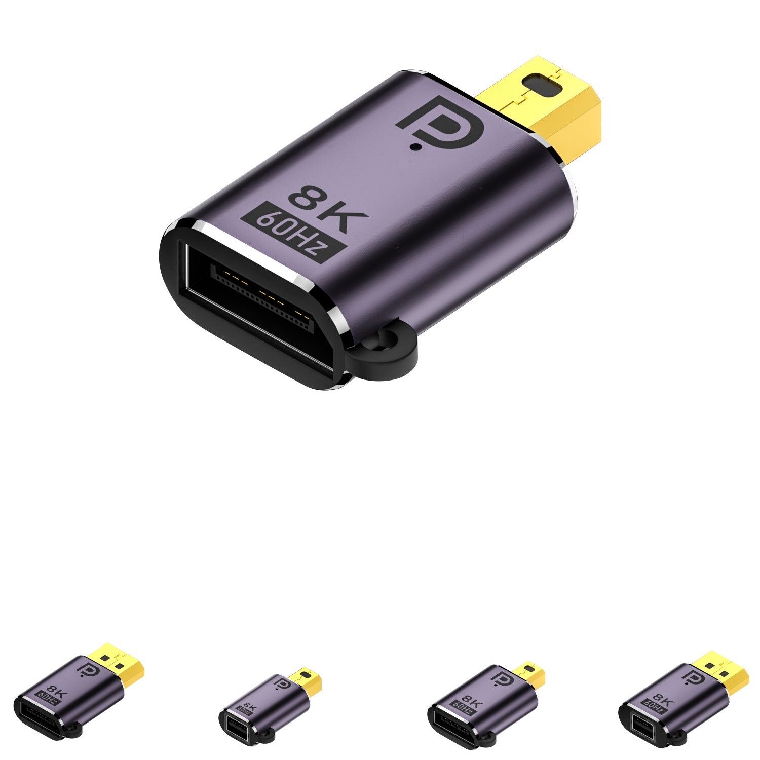 DP1.4/Mini DP Adapter UHD 8K@60Hz Converter For HD TV Hot DH Laptop ...