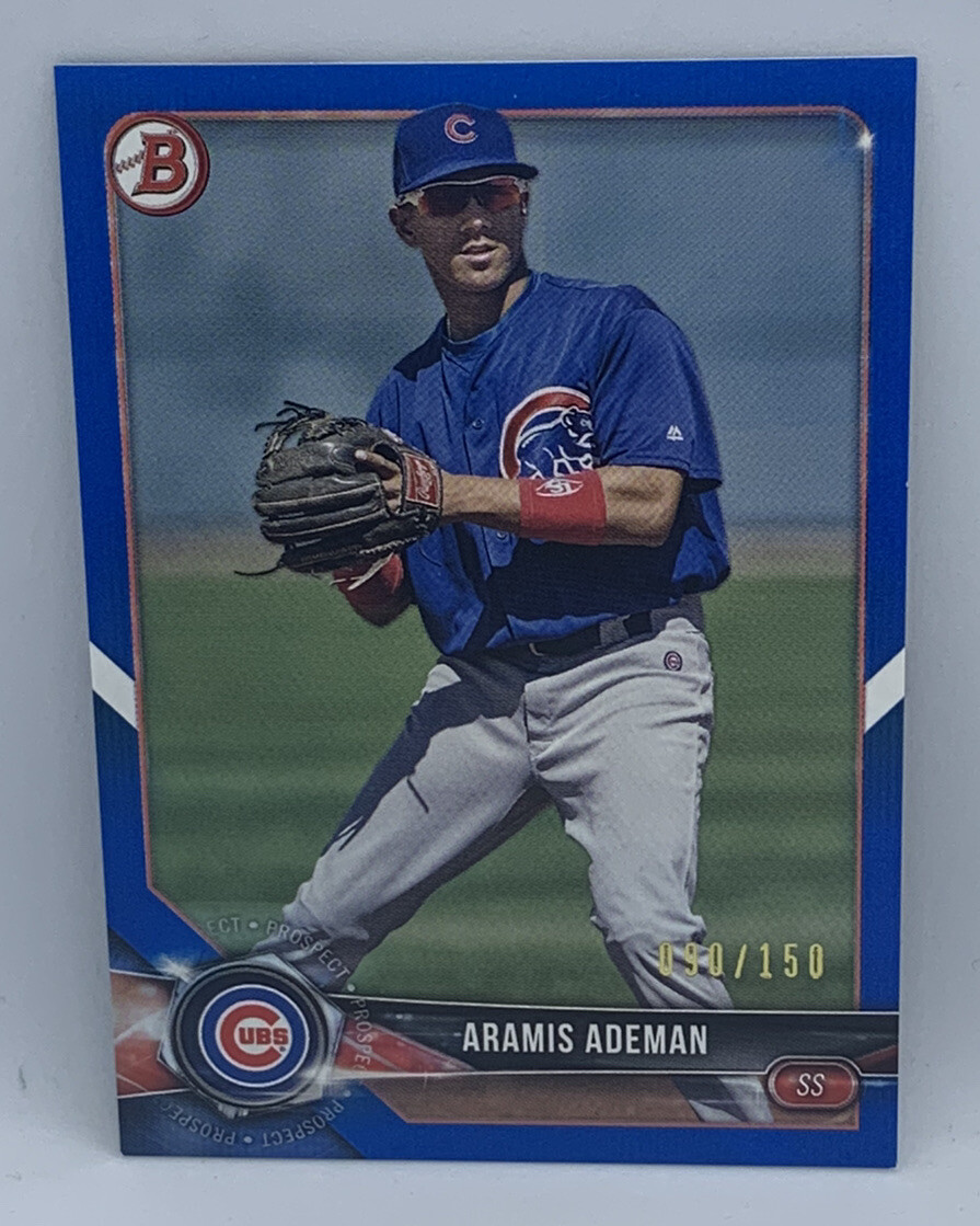 2018 Bowman Aramis Ademan Cubs BD-72 Blue Parallel 80/150 | eBay