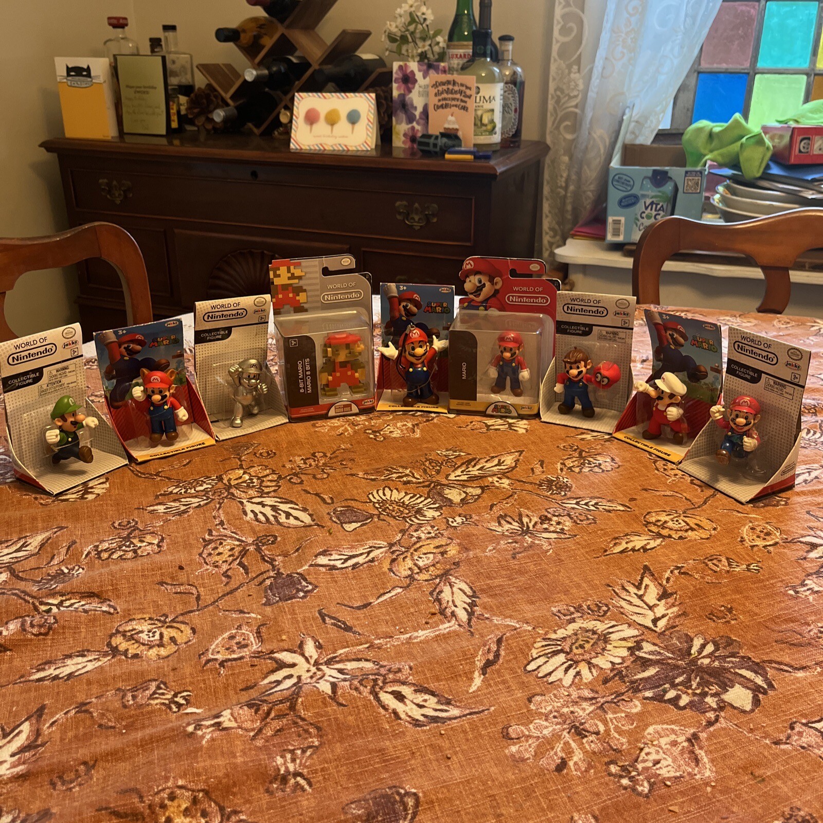 World of Nintendo Mario 2.5" Figure Lot - 8-Bit, Standing, Cappy, Metal ...