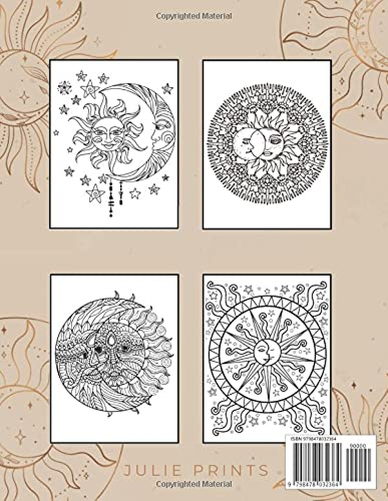 Moon Adult Coloring Pages
