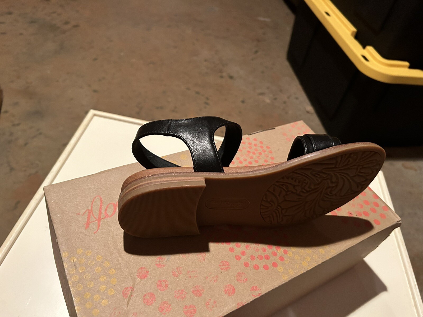 EuroSoft by Söfft Women's Delta Flat Minimalist Sandals - Brown - Size ...