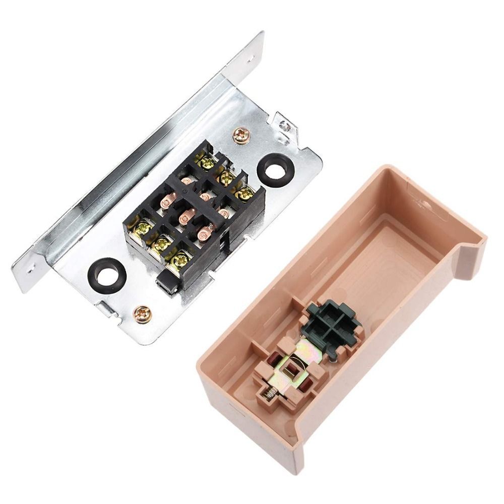 Plastic Pushbutton Switch 10A 380V AC Buckle Switch | eBay