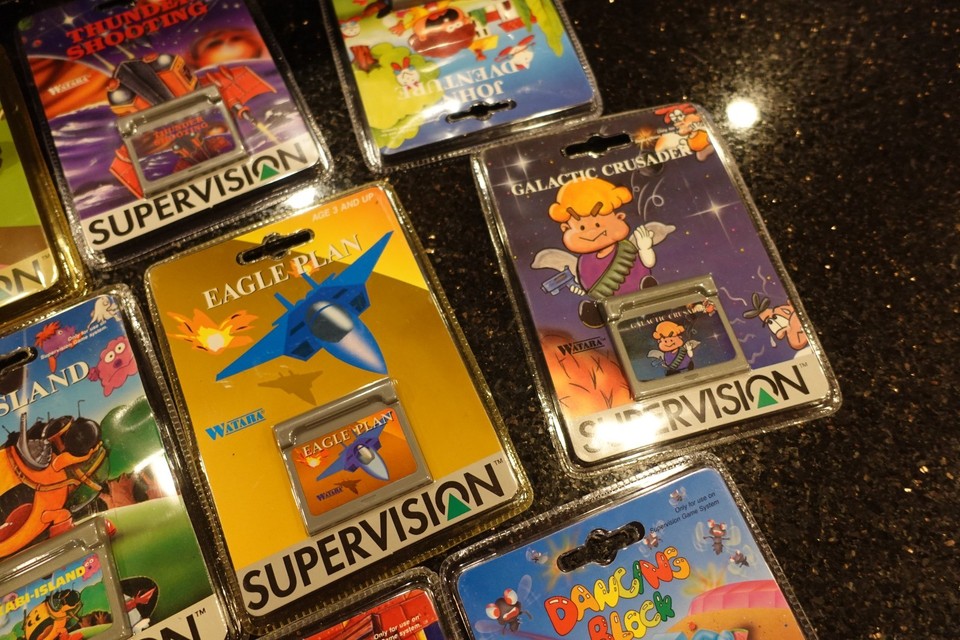 14X Games for SUPERVISION Vintage Electronic Handheld Tabletop Video ...