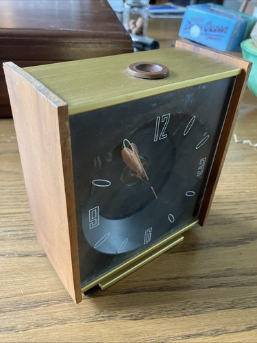 Vintage MCM Stancraft HIGH TIME CEILING CLOCK Copper Hands For Parts or ...